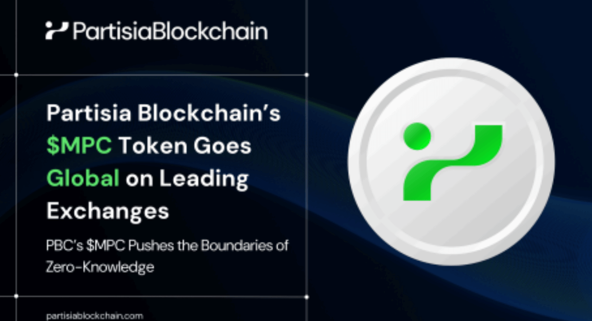 Partisia Blockchain's MPC Token Makes Waves with Listing on Multiple Prominent Exchanges ...